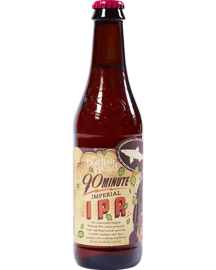 Dogfish Head Craft Brewery 90 Minute Imperial IPA - Hop Culture - Buy ...