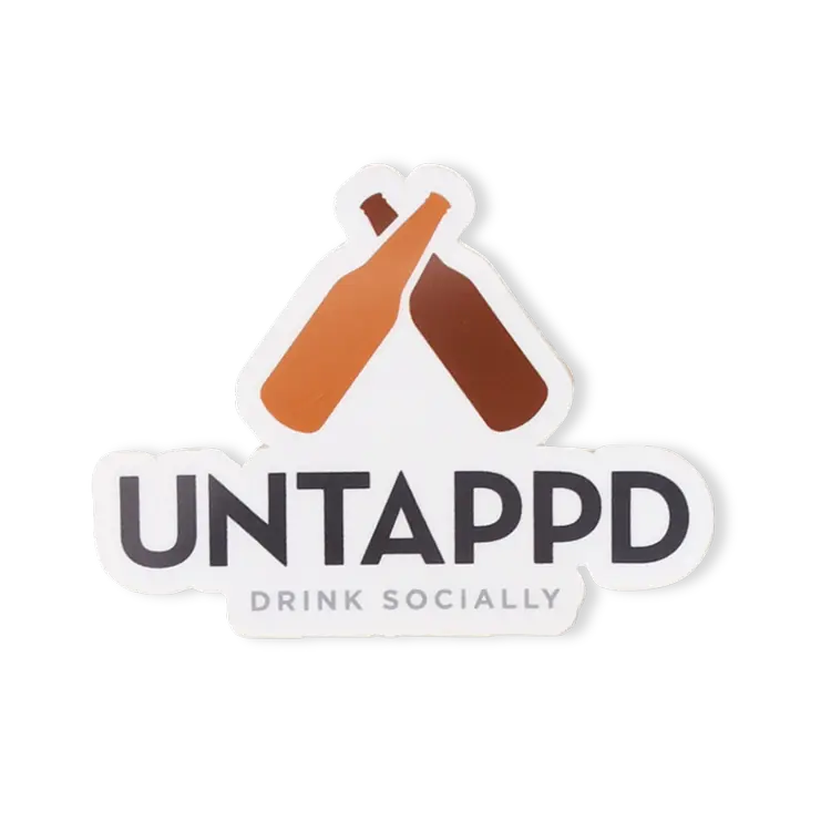 Untappd Untappd Logo Sticker - Untappd - Buy Beer Online