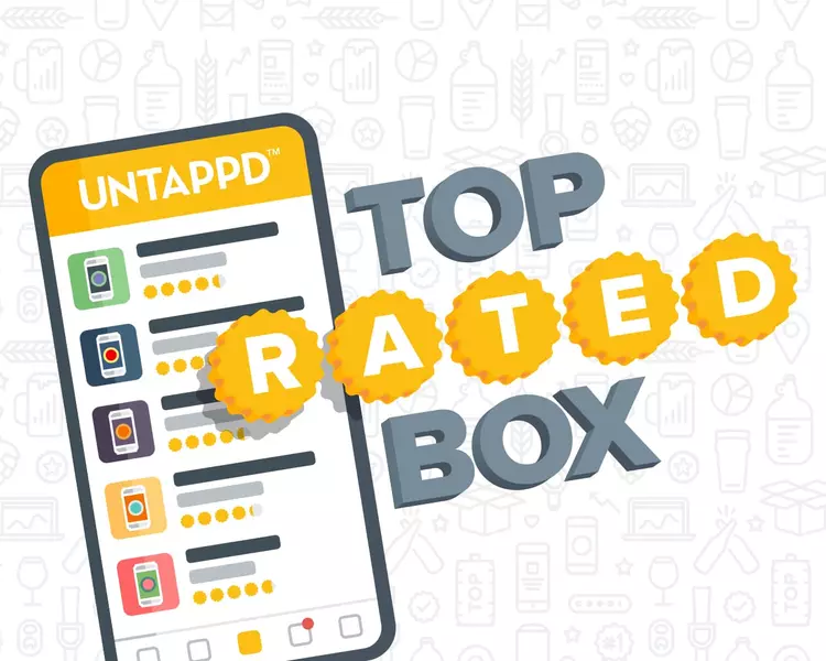 Untappd Top-Rated Box - Untappd - Untappd Shop