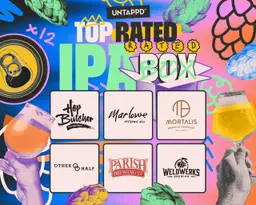 Untappd Untappd Top-Rated IPA Box (Batch 3) - Untappd - Buy Beer Online