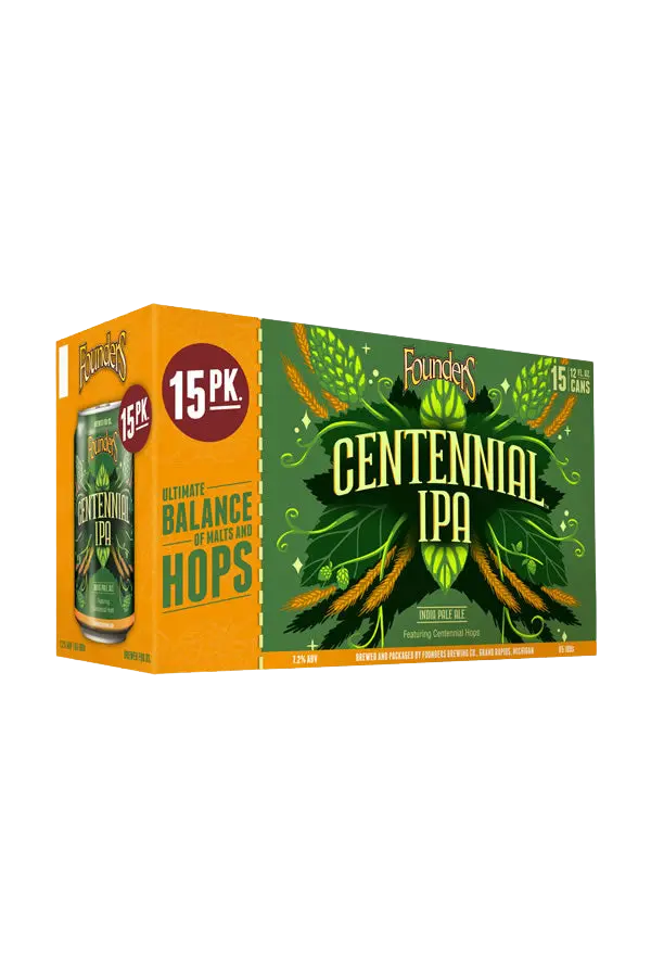 Founders Brewing Co. Founders Centennial IPA 15Pk Cans - Hop Culture ...